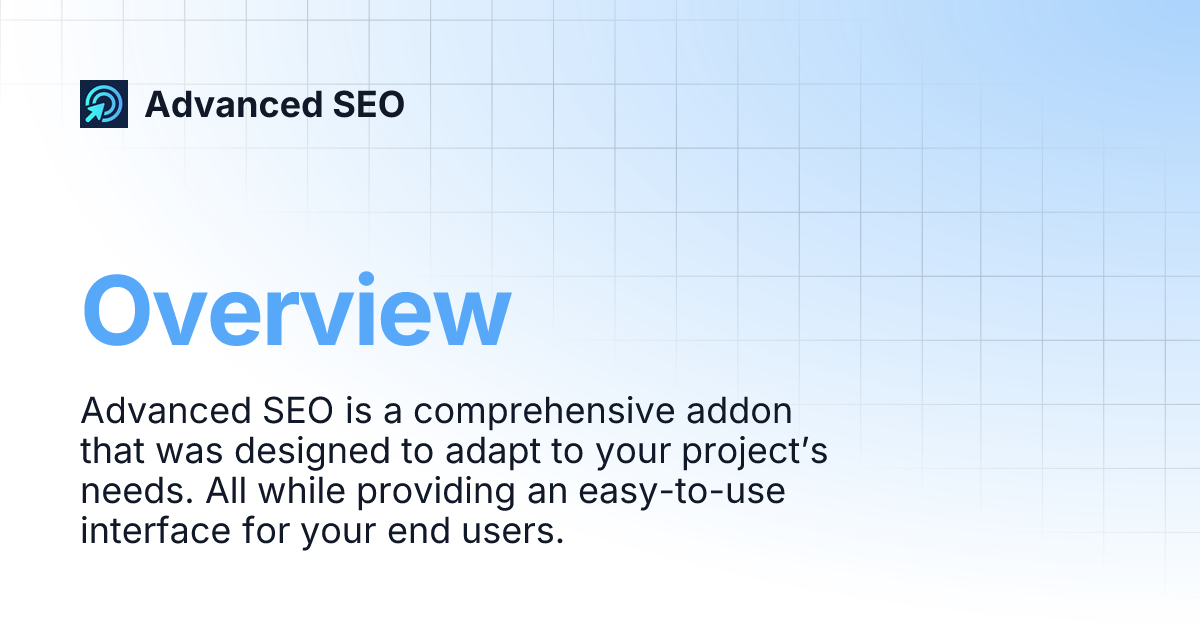 Overview | Advanced SEO