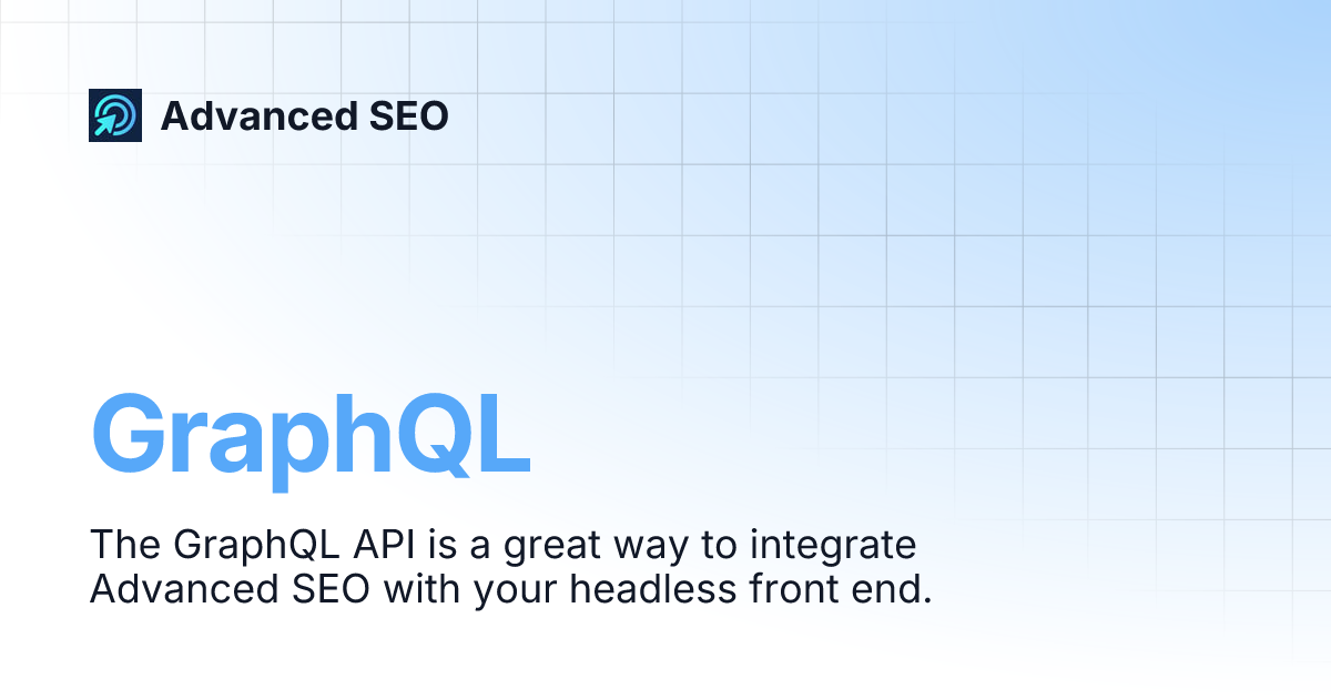 GraphQL | Advanced SEO
